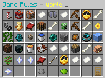 GameRule GUI Menu | SpigotMC - High Performance Minecraft Software